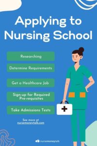 How to Apply to Nursing School: Step-By-Step Guide - Nurse Money Talk